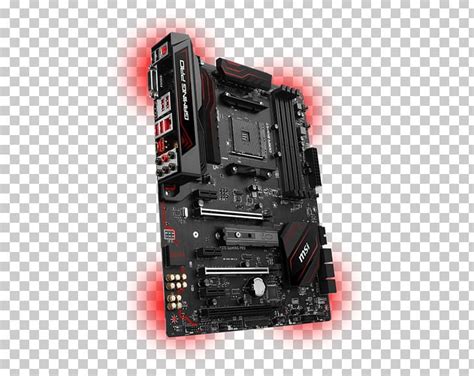 Socket Am4 Intel Lga 1151 Ddr4 Sdram Msi X370 Gaming Pro Carbon Png