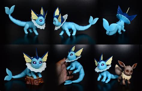 Chibi Vaporeon Bjd By Torithefox On Newgrounds