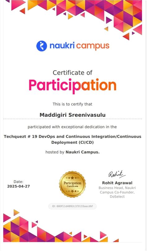 Devops Cicd Naukricampus Techquezt19 Continuousintegration Continuousdeployment