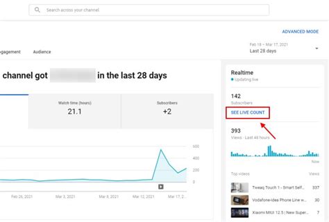How To See Real Time Youtube Subscriber Count 2021 Beebom