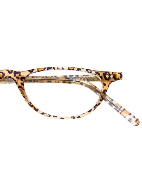 Half Moon Reader In Leopard Ben Silver Half Moon Moon