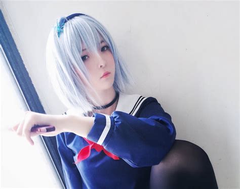 一小央泽cos图片，特写真的比视频好看。 御宅cos