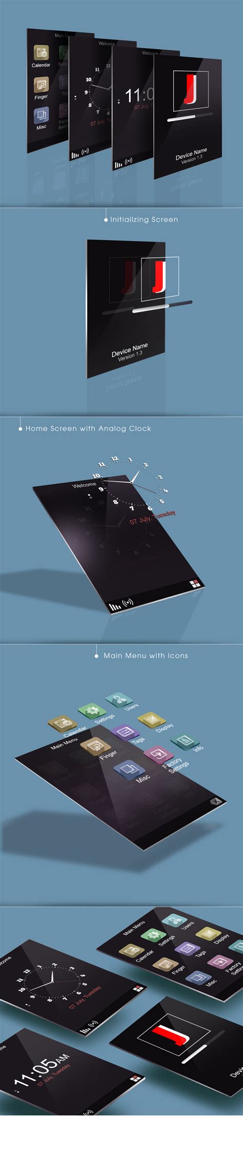 Access Control Tft Gui Designs On Behance