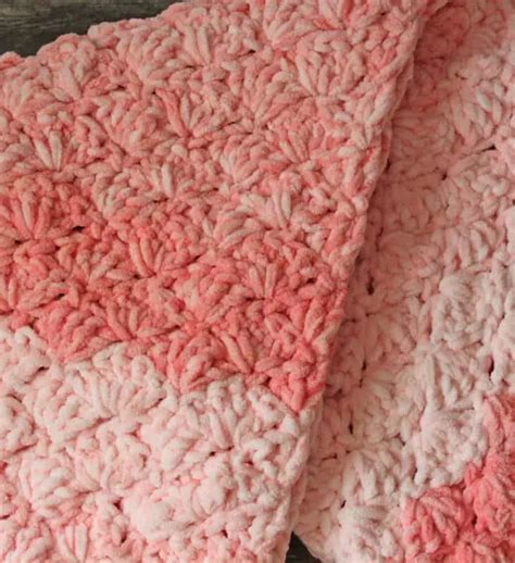 Shell Blanket Crochet Pattern
