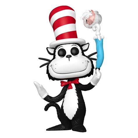 Dr Seuss Pop Plus Tv Figure Cat In The Hat 9 Cm