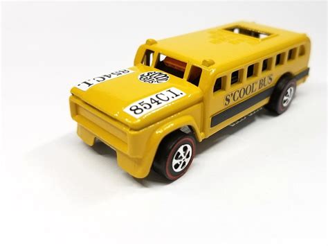 Restored Redline Heavyweight Scool Bus Rhotwheels