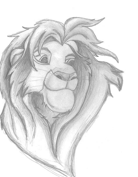 Simba Drawing