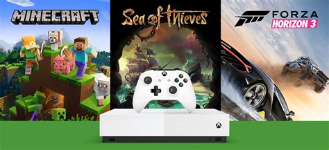 Xbox One S All-Digital Edition и 3 игровых хита купить в Москве ...