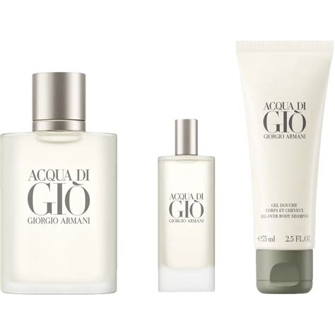 Giorgio Armani Acqua Di Gio Mens Fragrance T Set At Lenore Schwartz Blog