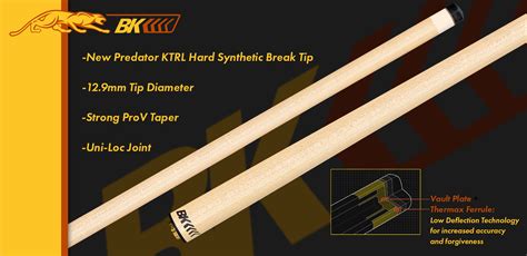 Predator Bk4 Break Cue Sport Wrap Fci Billiards