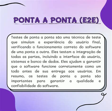 Tipos De Teste De Software Lorena Queiroz Qa Dio