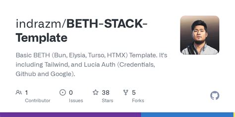 Github Indrazmbeth Stack Template Basic Beth Bun Elysia Turso Htmx Template Its