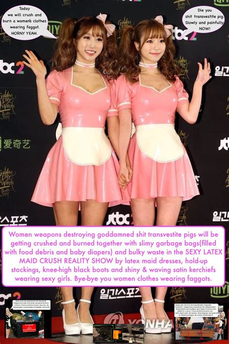 Galería Sexy Latex Girls Gegen Scheiss Transvestitenschweine