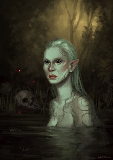 Artstation Swamp Mermaid