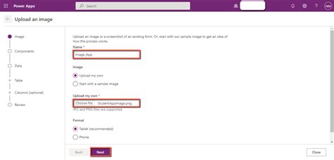 Creating PowerApps Application Using Images PowerCloud Technologies