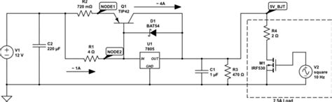 Bjt Voltage Buffer In Power Supply Electrical Engineering Stack