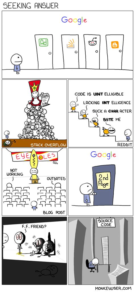 seeking answer r programmerhumor