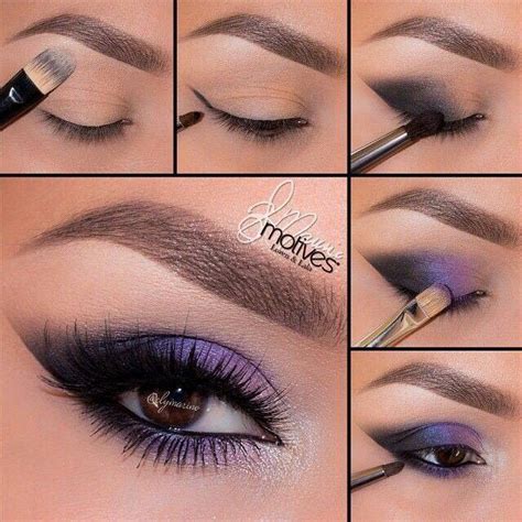 Eye Makeup Pictures Tutorials💜 Tipit Purple Smokey Eye Makeup