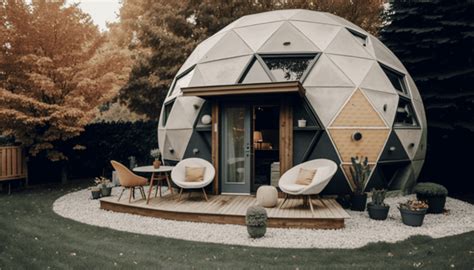 Jardim Da Sua Casa Com Domo Geodésico Espaço Criativo Domo Geodésico