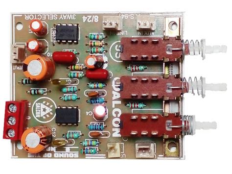 Salcon 3 Way Audio Amplifier Selector Switch Board 450 At ₹ 600 Piece Audio Amplifier Board