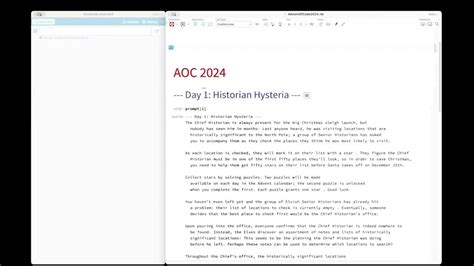 Live Coding Advent Of Code 2025 Using Wolfram Day 1 Youtube