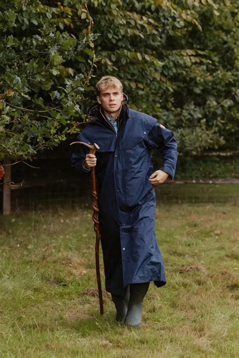 New Forest Ranger Mens Full Length Waterproof Coat New Forest Clothing