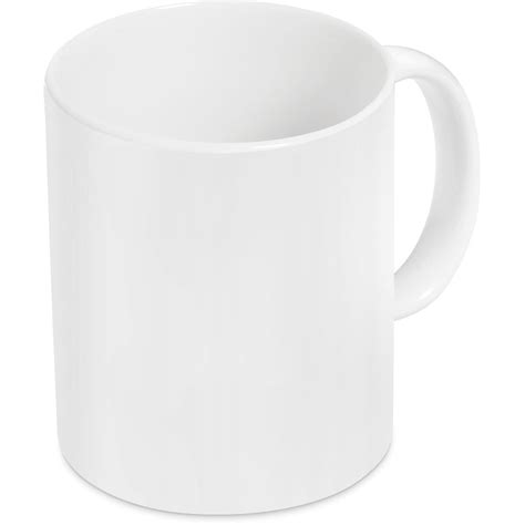 Plain White Coffee Mugs Altitude Blank Canvas Sublimation Ceramic