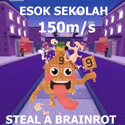 Esok Sekolah 150ms Steal A Brainrot Roblox • Cena • Opinie Allegro