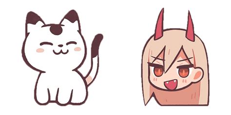 Chainsaw Man Denji And Pochita Animated Cursor Sweezy Cursors