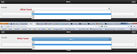 Jquery Jquery Mobile Update Select Menus Stack Overflow