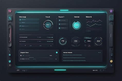 User Interface Mockup Premium Ai Generated Image