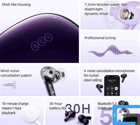 هدفون بلوتوثی QCY مدل T13X - گابیا