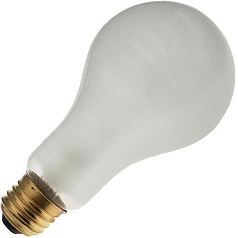 Industrial Performance 200 Watt Incandescent Light Bulb A21 Glass Size