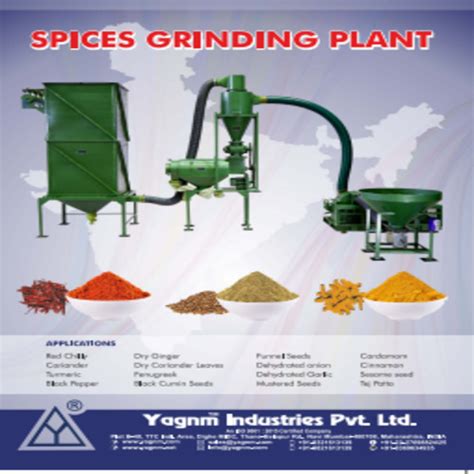 Spice Grinding Machine At 90000000 Inr In Navi Mumbai Maharashtra