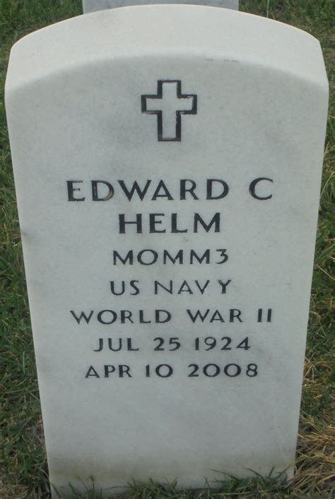 Edward Charles Helm 1924 2008 Find A Grave Memorial