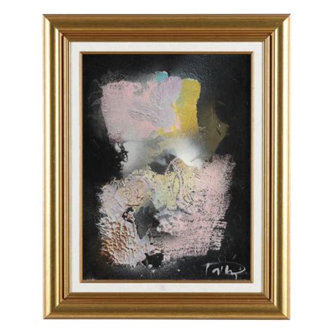 László Dús Hungarian American B 1941 Untitled Lot 407 New Year