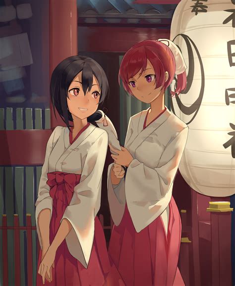 Nishikino Maki And Yazawa Nico Love Live And 1 More Drawn By