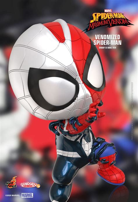 Hot Toys Cosb757 Marvel Comics Venomized Spider Man Captain