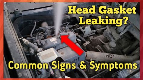 How To Tell If Your Head Gasket Is Blowing Leaking Head Gasket