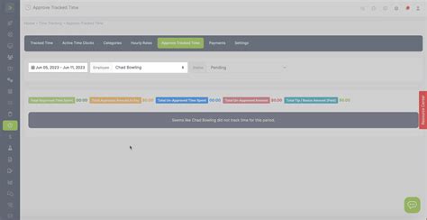 Approve Tracked Time Lawnpro Software Help