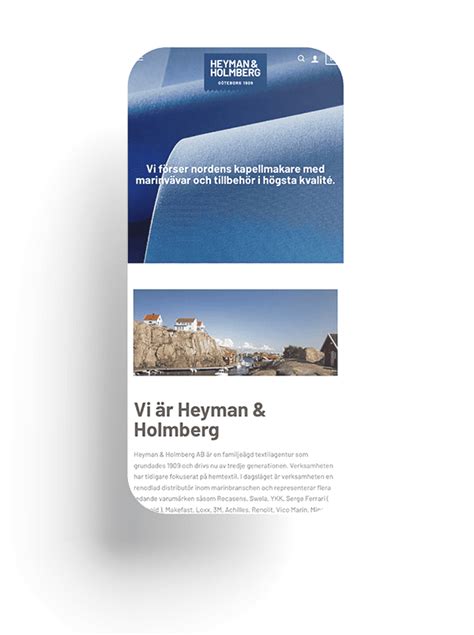 Heyman And Holmberg • Empire Webbyrå