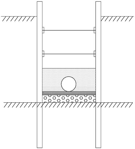 Pipeline Construction Method Of Excavating Groove And Burying Pipe