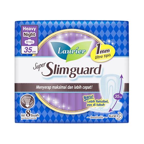 Jual Laurier Super Slim Guard Night 35 Cm 8 Pcs Shopee Indonesia