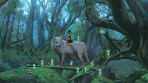 Princess Mononoke Forest