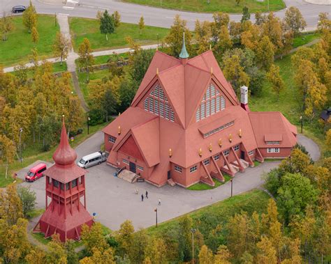 Swedish City Of Kiruna Wheels 672 Tonne Church Intact To New Location