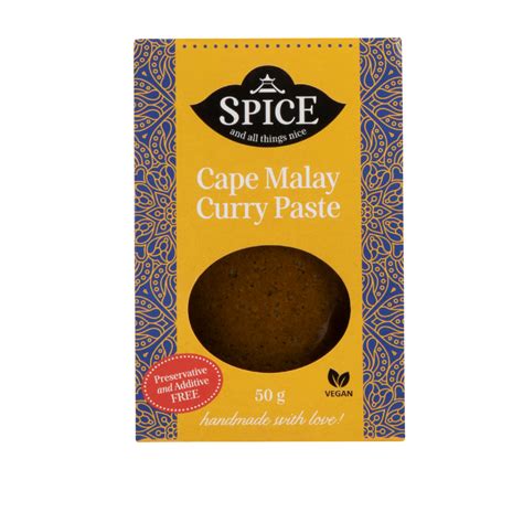 Cape Malay Curry Paste 50g Em Morris