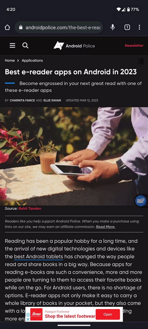 Androids Reading Mode Now Lets You Convert Any Article Into A Mini Podcast