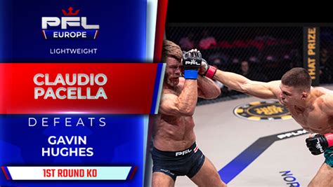 Claudio Pacella Survives Back And Forth Battle To Clinch Semi Final Spot Professional Fighters