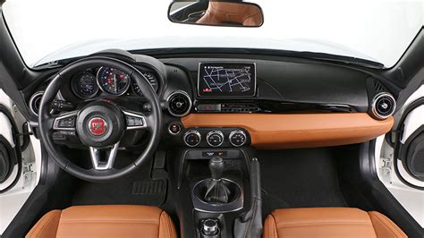 Fiat 124 Spider 2016 Impresiones Del Interior