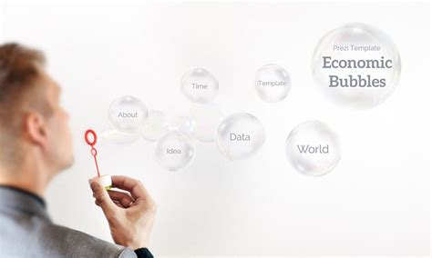 Economic Bubbles Prezi Template Prezibase